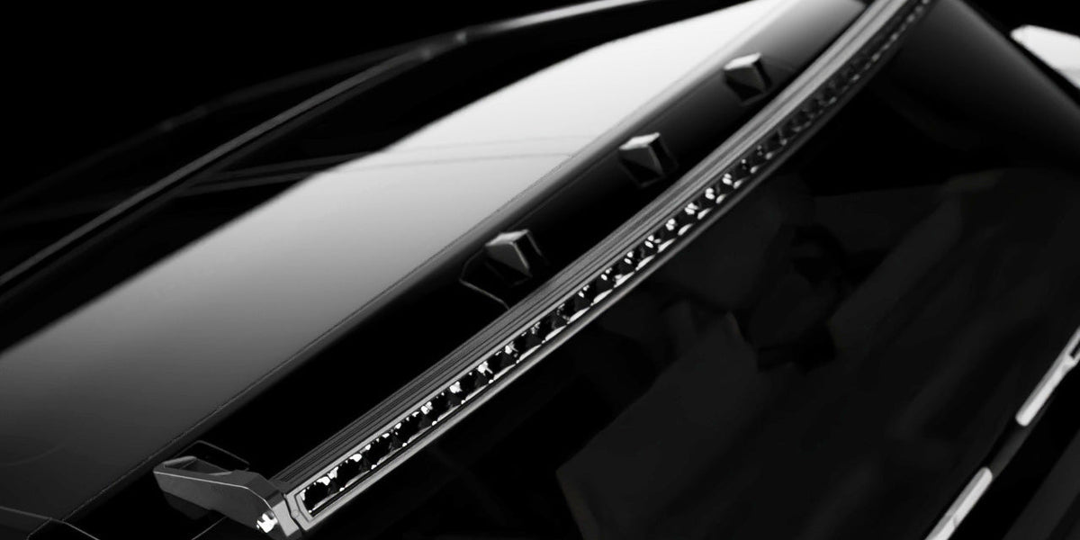 First Look: Hummer EV Roof Mounted LED Light Bar and Low-Profile Brack ...