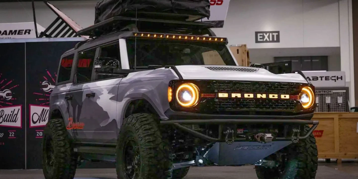 Installing the Oracle Lighting Ford Bronco Integrated LED Light Bar wi