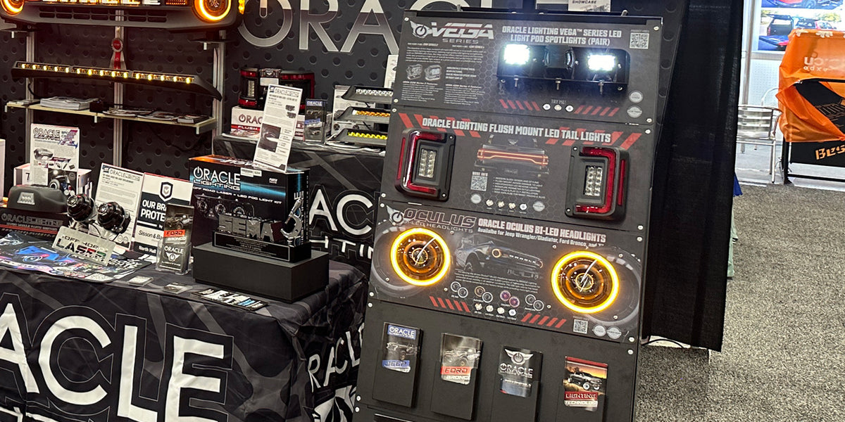 Interactive Modular Showroom Display System from ORACLE Lighting