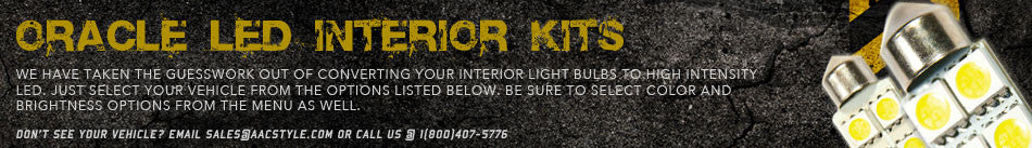 Oracle LED Interior Kits