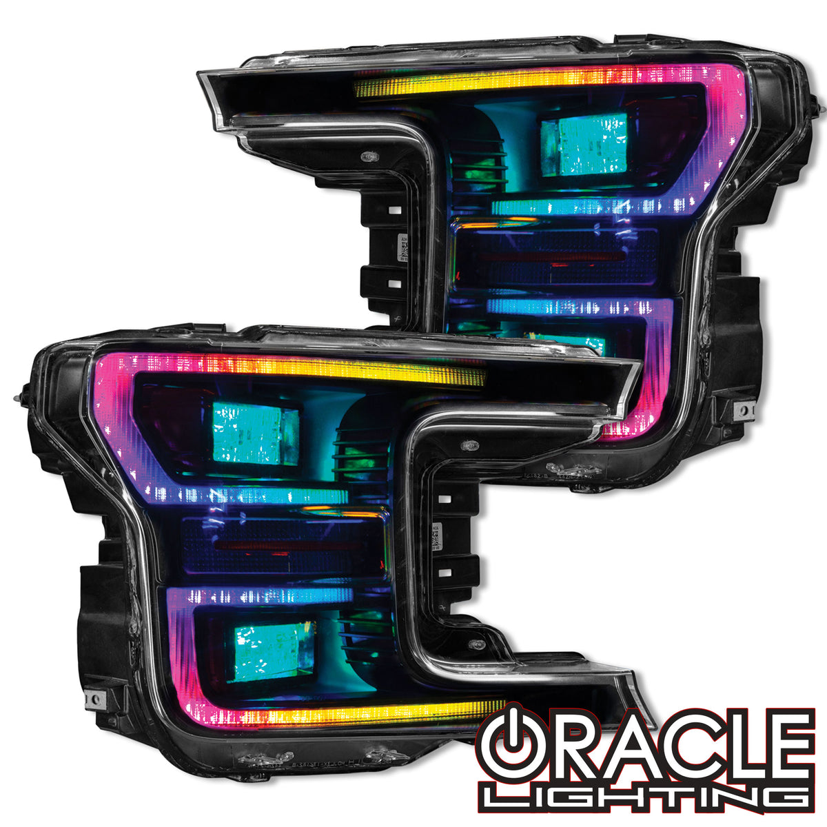 2018-2020 Ford F-150 Dynamic ColorSHIFT DRL Replacements + Dynamic Turn ...