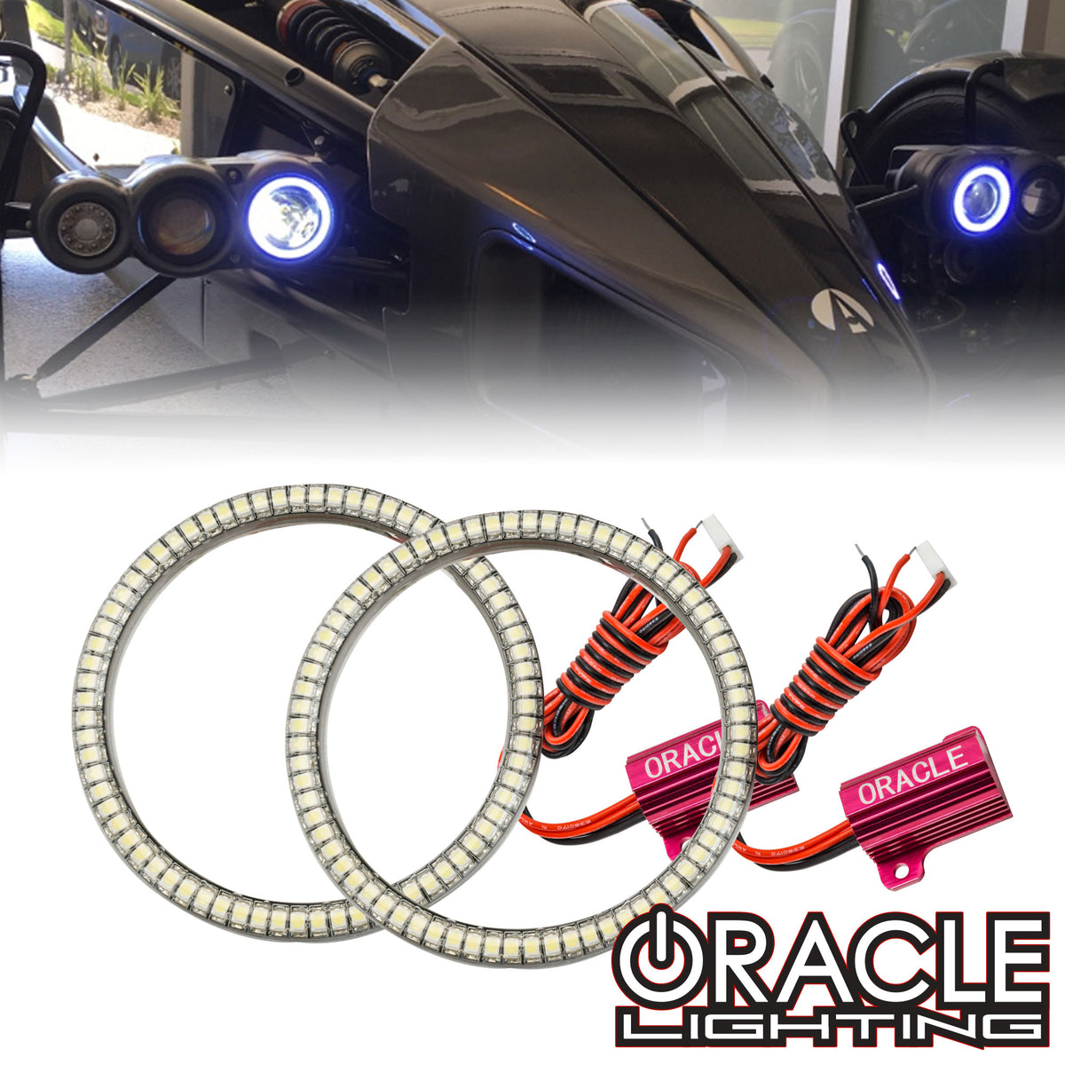 2003-2018 Ariel Atom LED Surface Mount Headlight Halo Kit | ORACLE Lighting