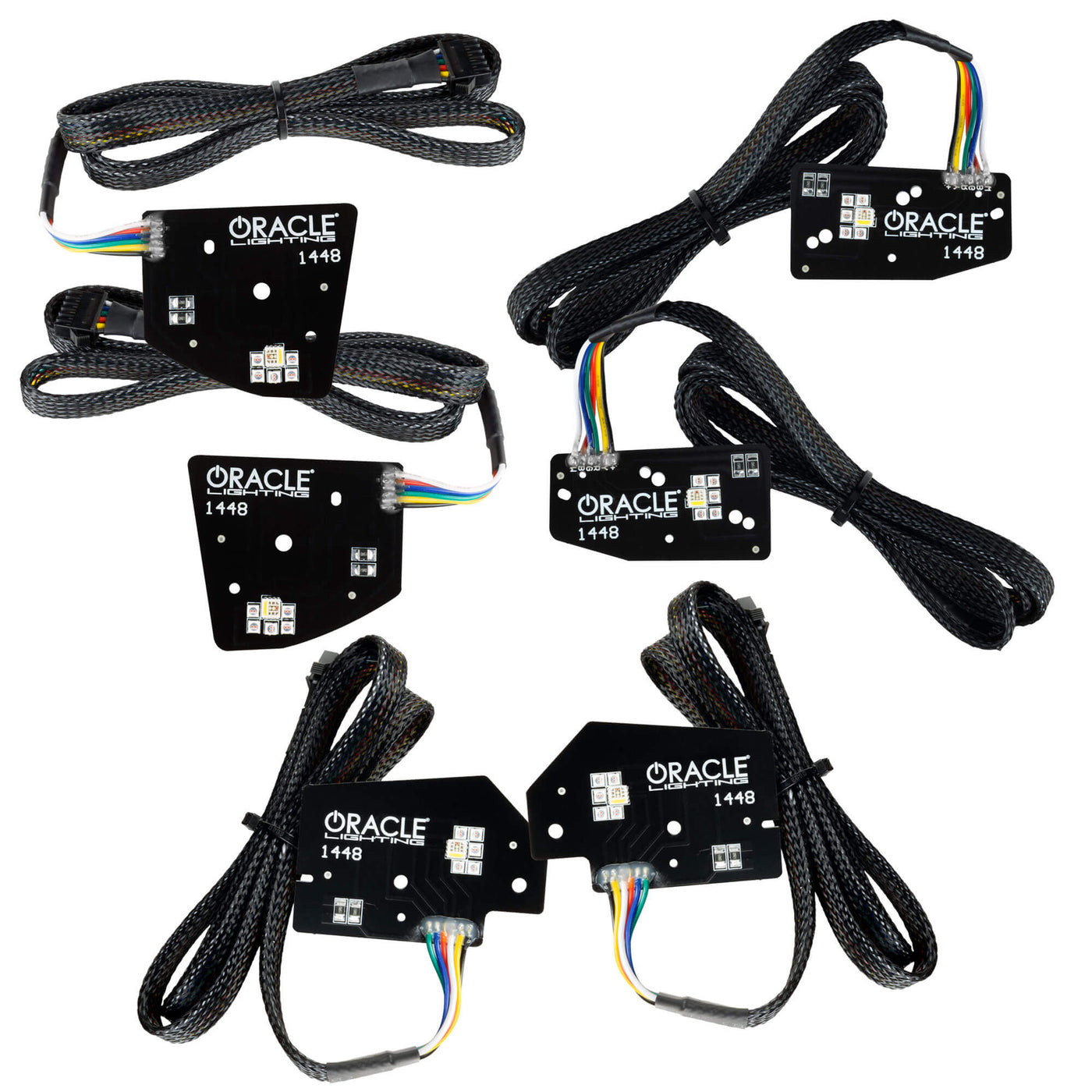 2019-2024 Ram 1500 RGBW+A Headlight DRL Upgrade Kit - LED Projector ...