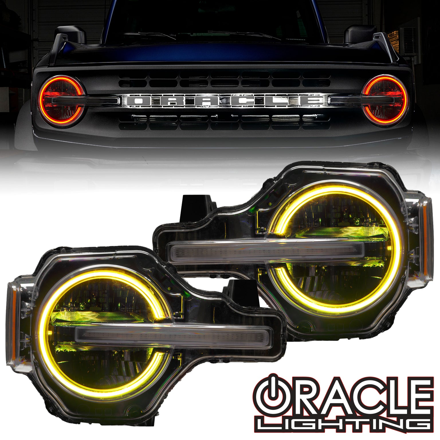 Ford Bronco Halo Kits & DRLs — ORACLE Lighting