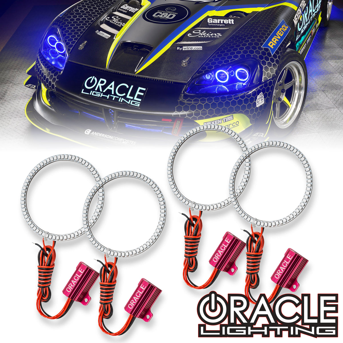 2003-2012 Dodge Viper SRT-10 LED Headlight Halo Kit | ORACLE Lighting