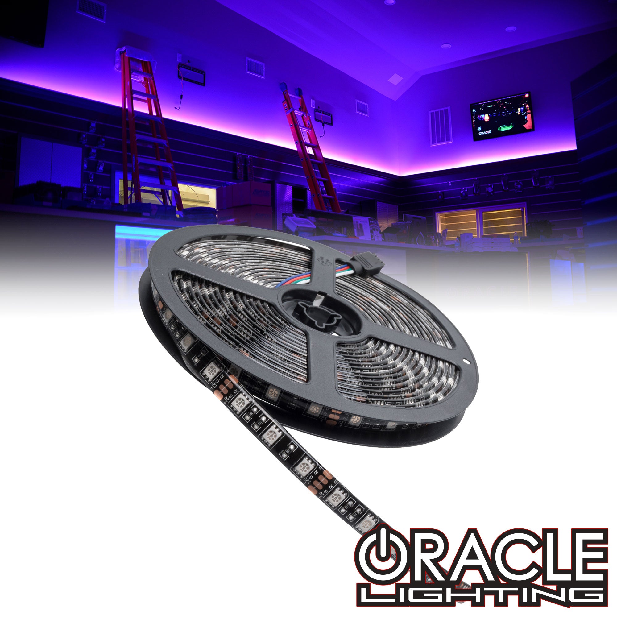 Exterior LED Flexible Strip - Black Backing | ORACLE Lighting