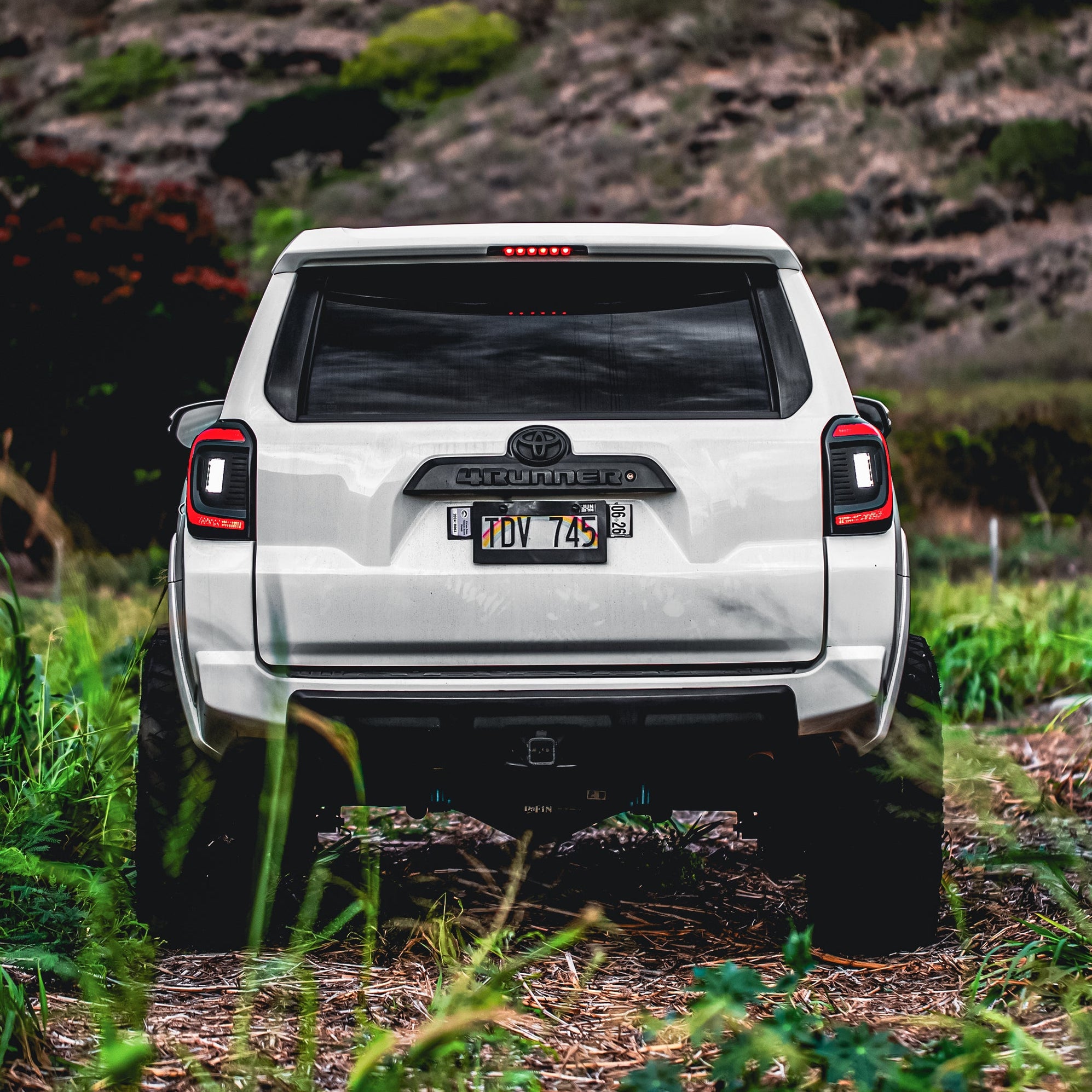 Flush Style Lensless LED Tail Lights for 2014-2024 Toyota 4Runner ...