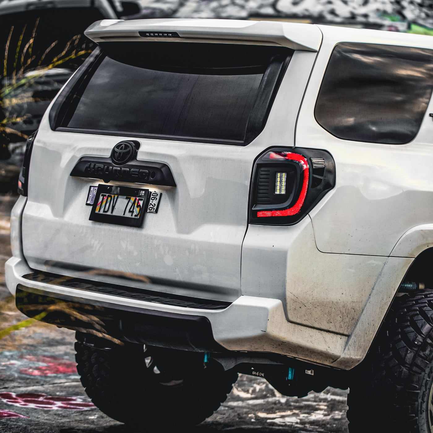 Flush Style Lensless LED Tail Lights for 2014-2024 Toyota 4Runner ...