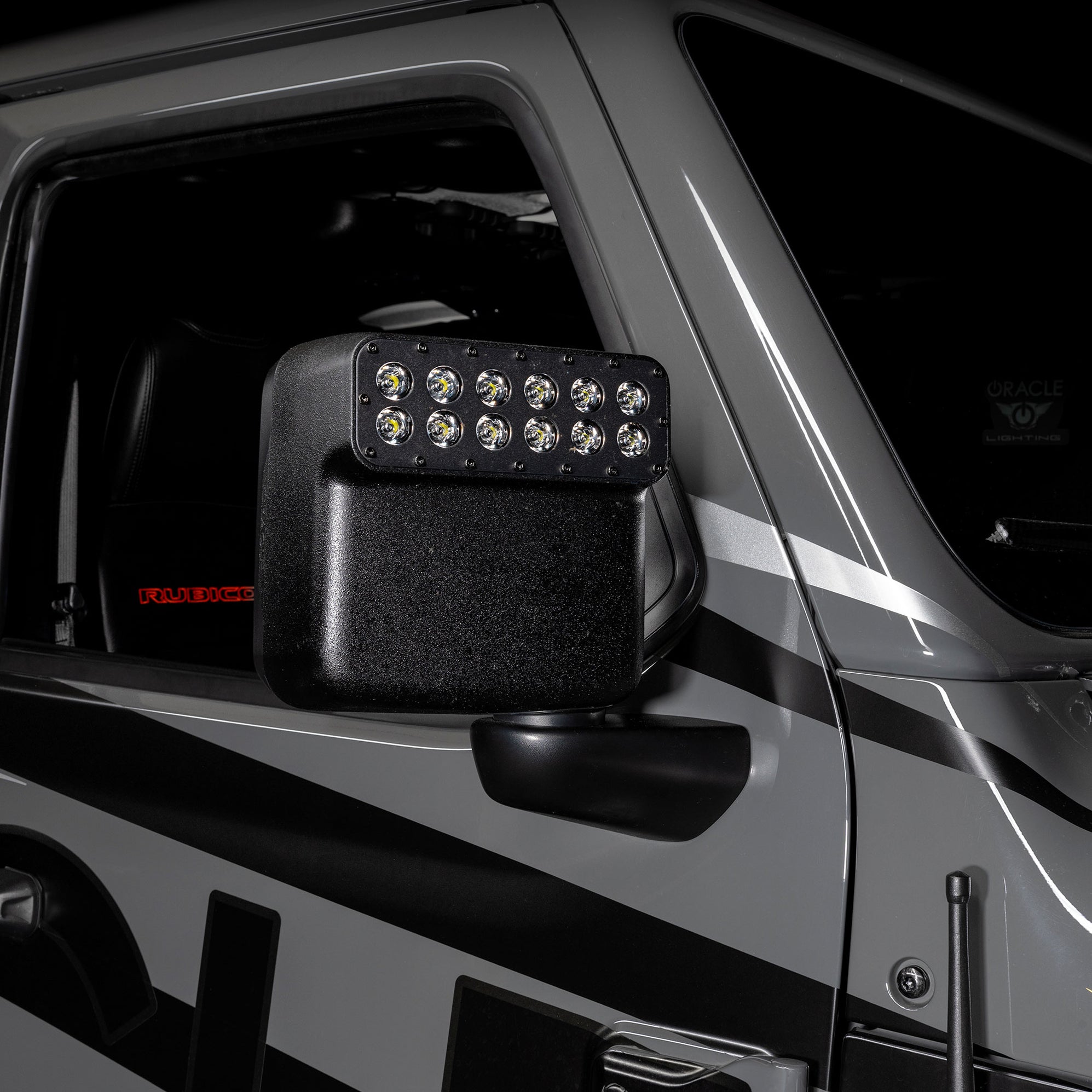 LED Off-Road Side Mirrors for Jeep Wrangler JL / Gladiator JT | ORACLE ...