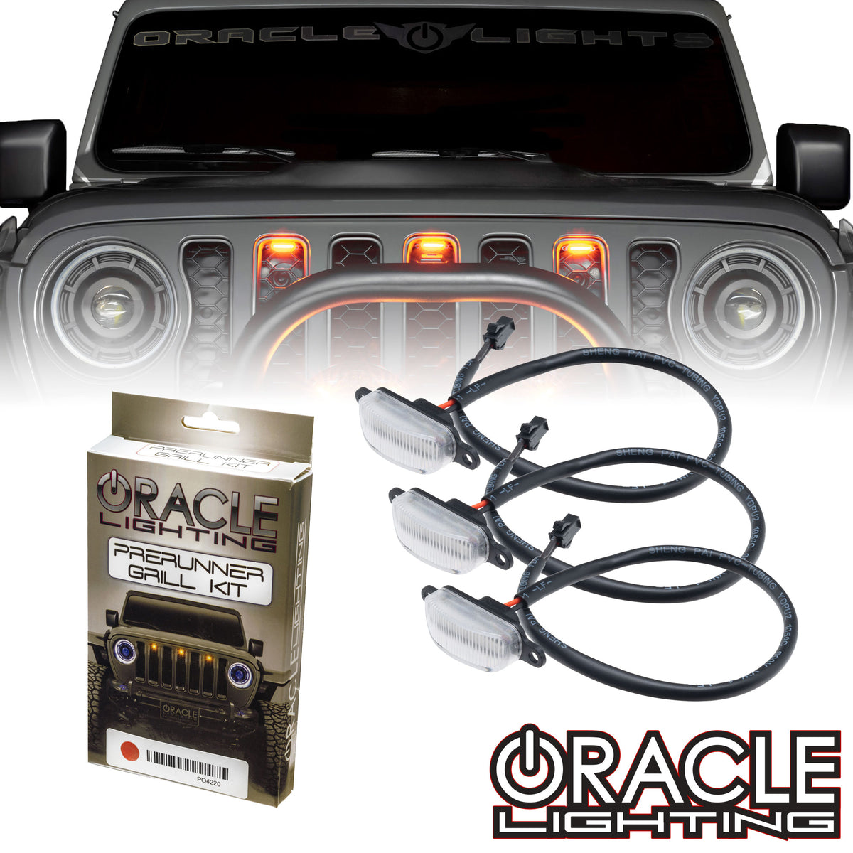 Universal Pre-Runner Style LED Grill Light Kit (New Style) | ORACLE ...
