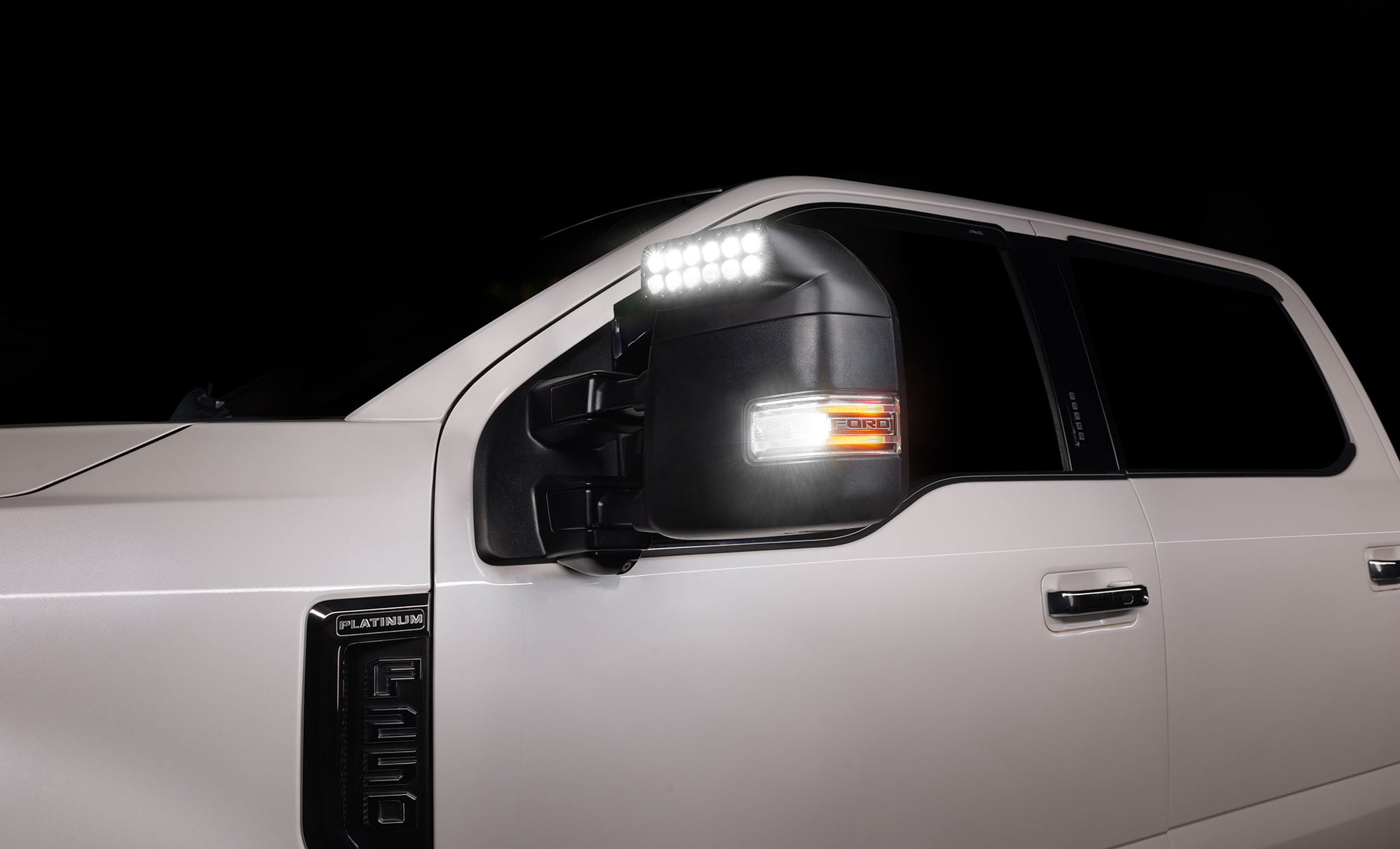 2017-2022 Ford Super Duty LED Off-Road Side Mirror Ditch Lights ...