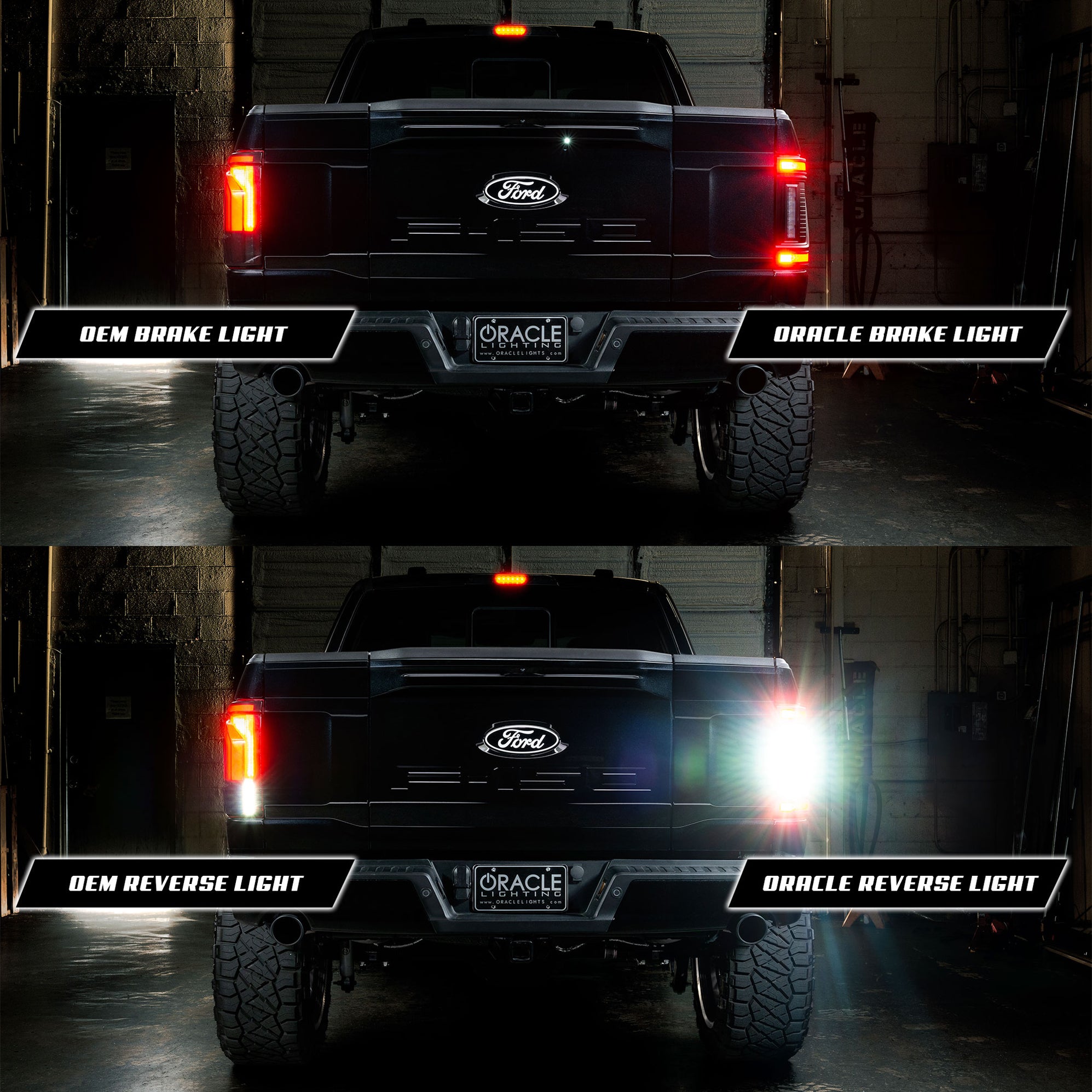 Flush Mount LED Tail Lights for 2021-2025 Ford F-150 | ORACLE Lighting