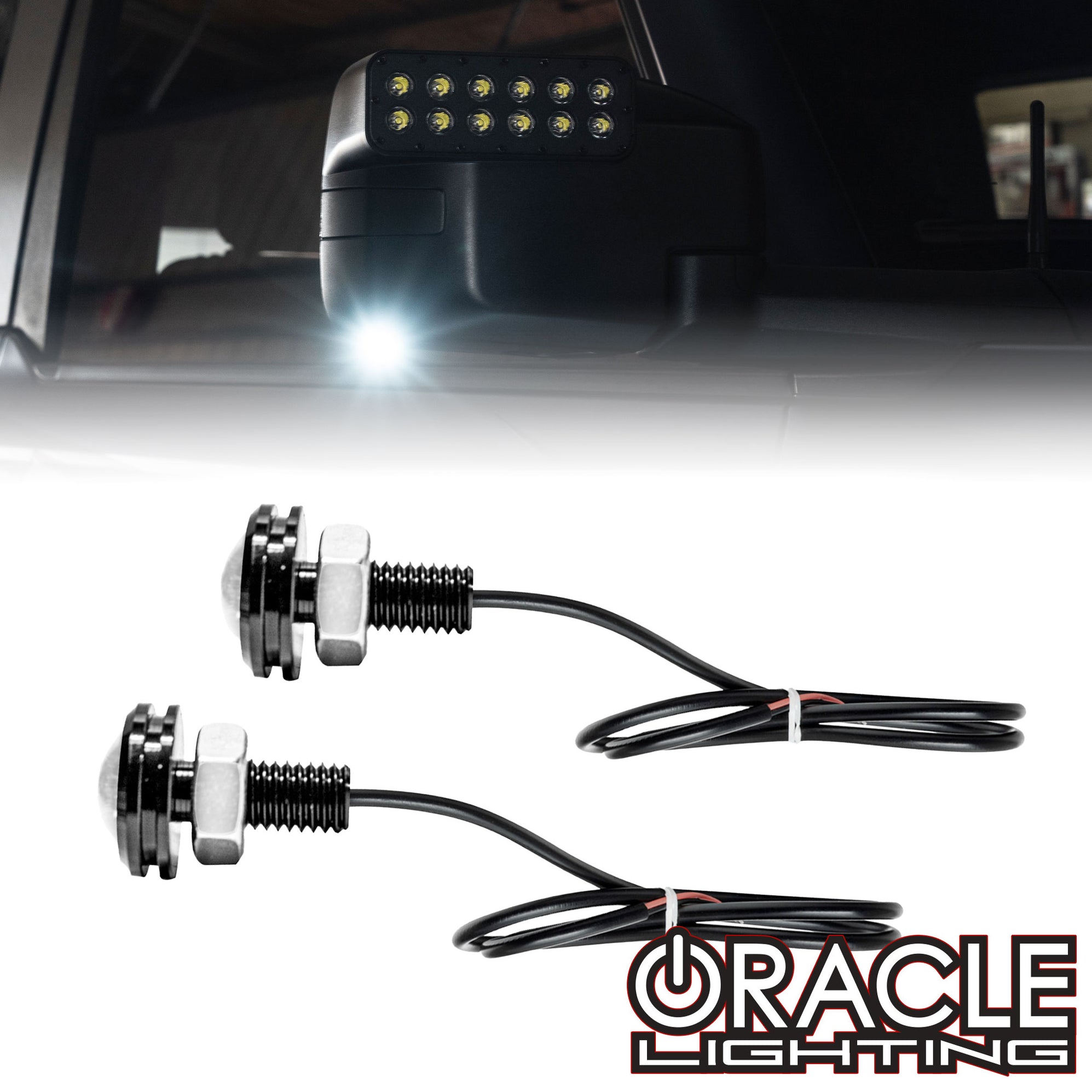 Ford Bronco Puddle LED Upgrade for Off-Road Side Mirror Ditch Lights ...
