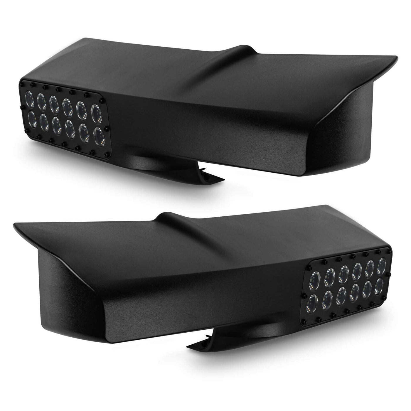 2010-2022 RAM TOW 1500/2500/3500 LED Off-Road Side Mirrors Ditch Lights ...