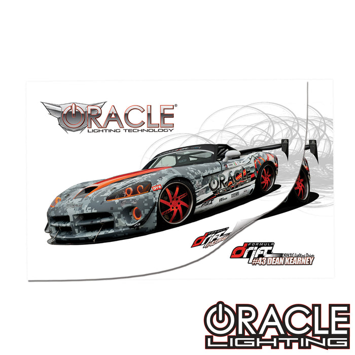 Official ORACLE Viper Poster 19" x 27" — ORACLE Lighting