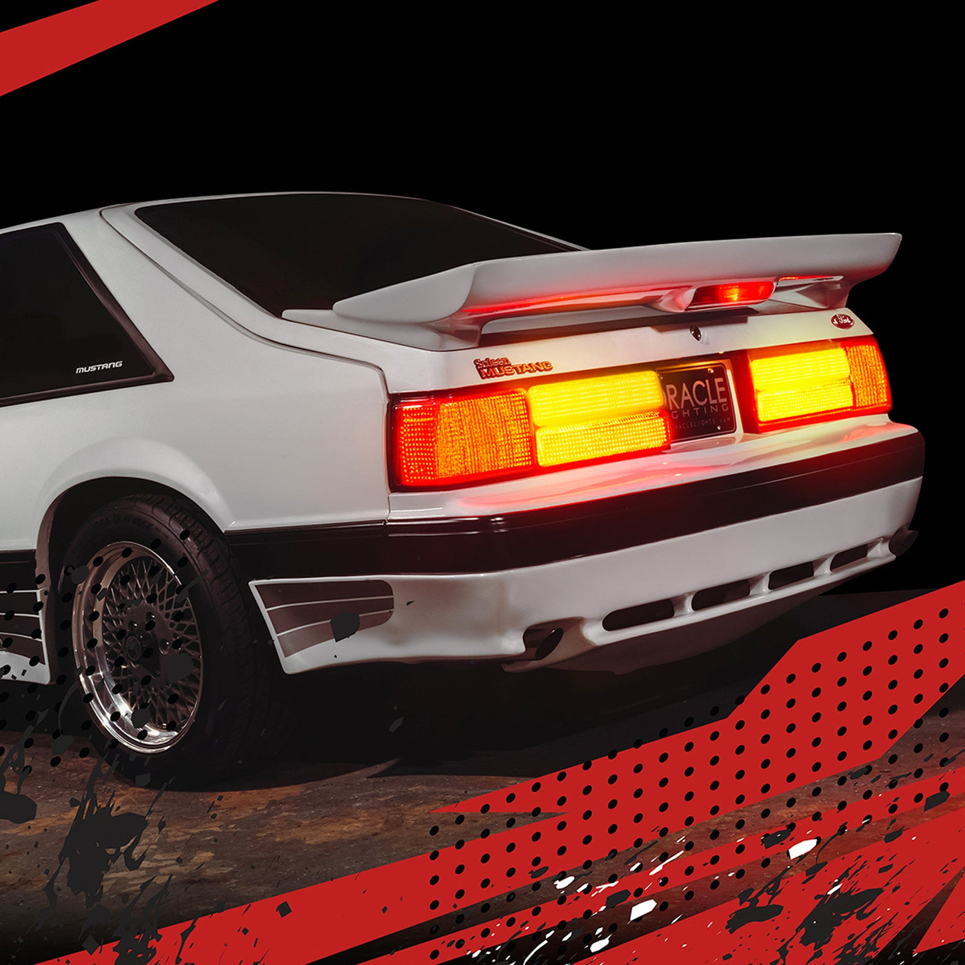 1987-1993 Ford Mustang LX Sequential LED Tail Light Kit | Foxbody | ORACLE