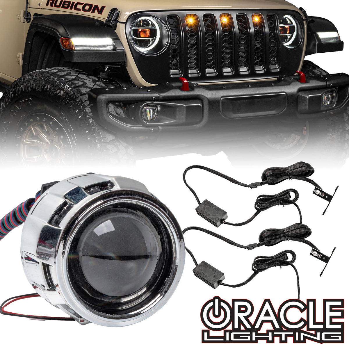 Demon Eye Headlights ColorSHIFT Projector Kit | ORACLE Lighting