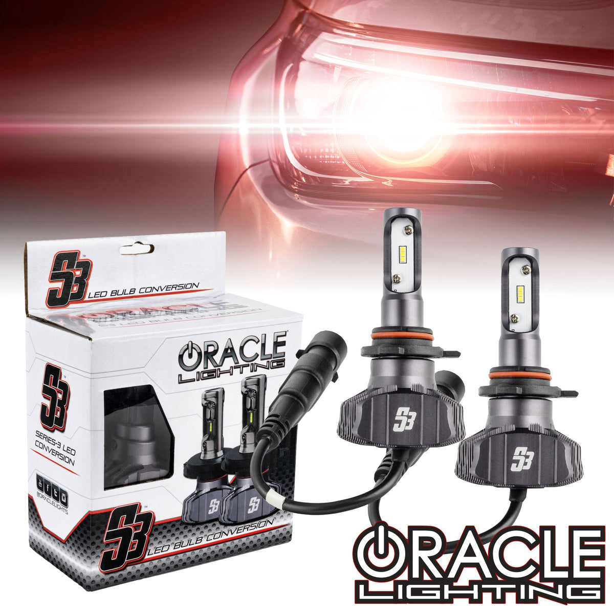ORACLE Lighting 9012 - S3 LED Light Bulb Conversion Kit (Low Beam)
