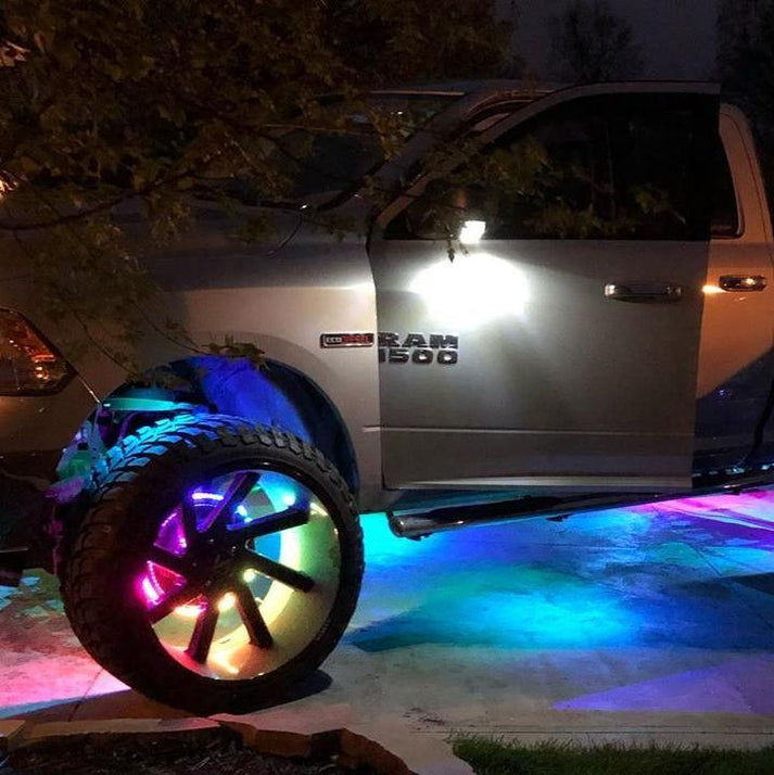LED Illuminated Wheel Rings | ORACLE Lighting