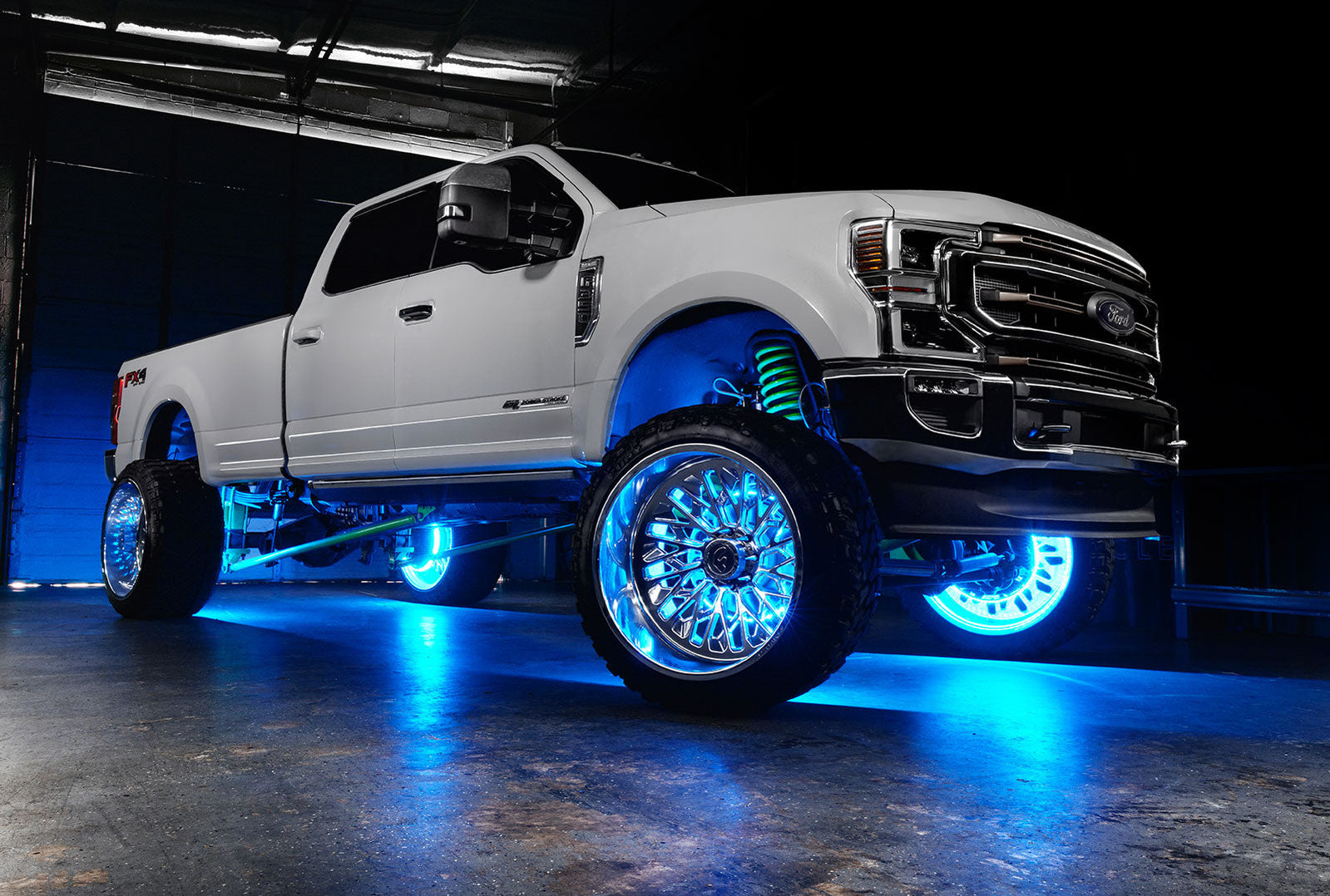 LED Illuminated Wheel Rings RGB+W | ORACLE Lighting