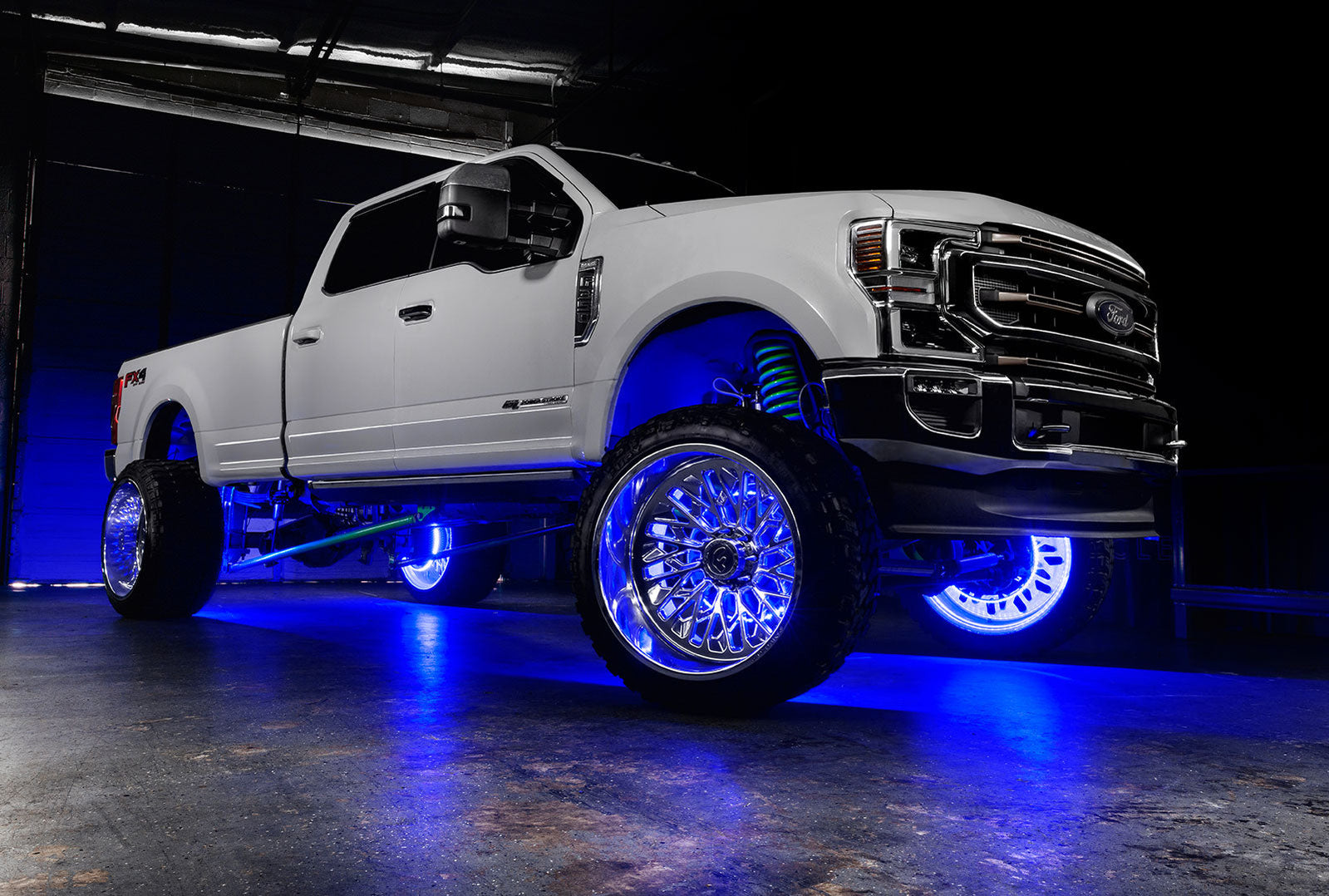 LED Illuminated Wheel Rings RGB+W | ORACLE Lighting