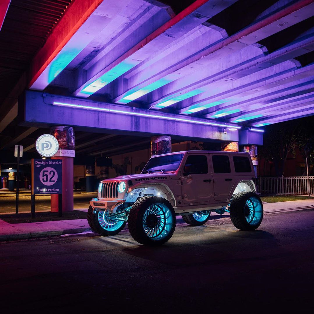 ColorSHIFT® LED Illuminated Wheel Rings | ORACLE Lighting