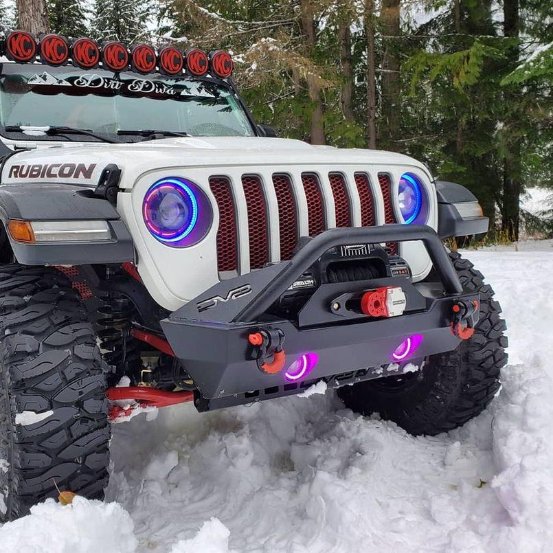 Oculus™ ColorSHIFT® Bi-LED Projector Headlights for Jeep JL / Gladiator ...