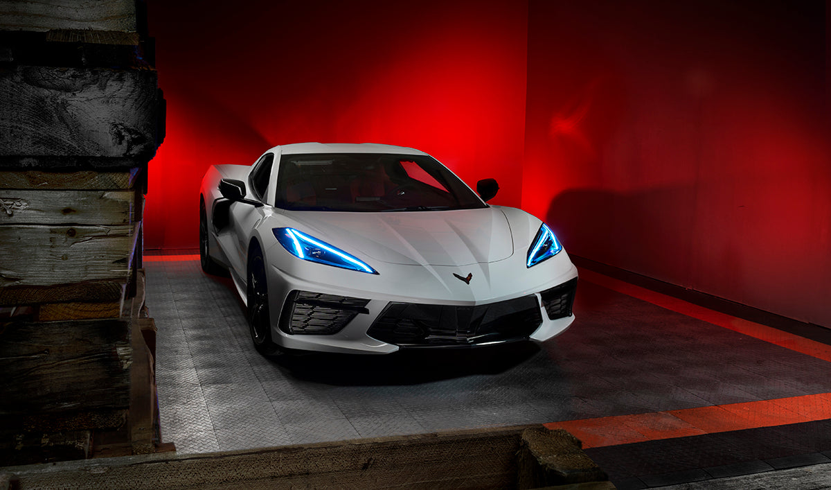 2020-2024 Chevrolet C8 Corvette ColorSHIFT® RGB+A LED Headlight DRL ...