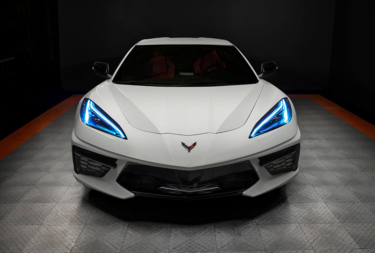 2020-2024 Chevrolet C8 Corvette ColorSHIFT® RGB+A LED Headlight DRL ...