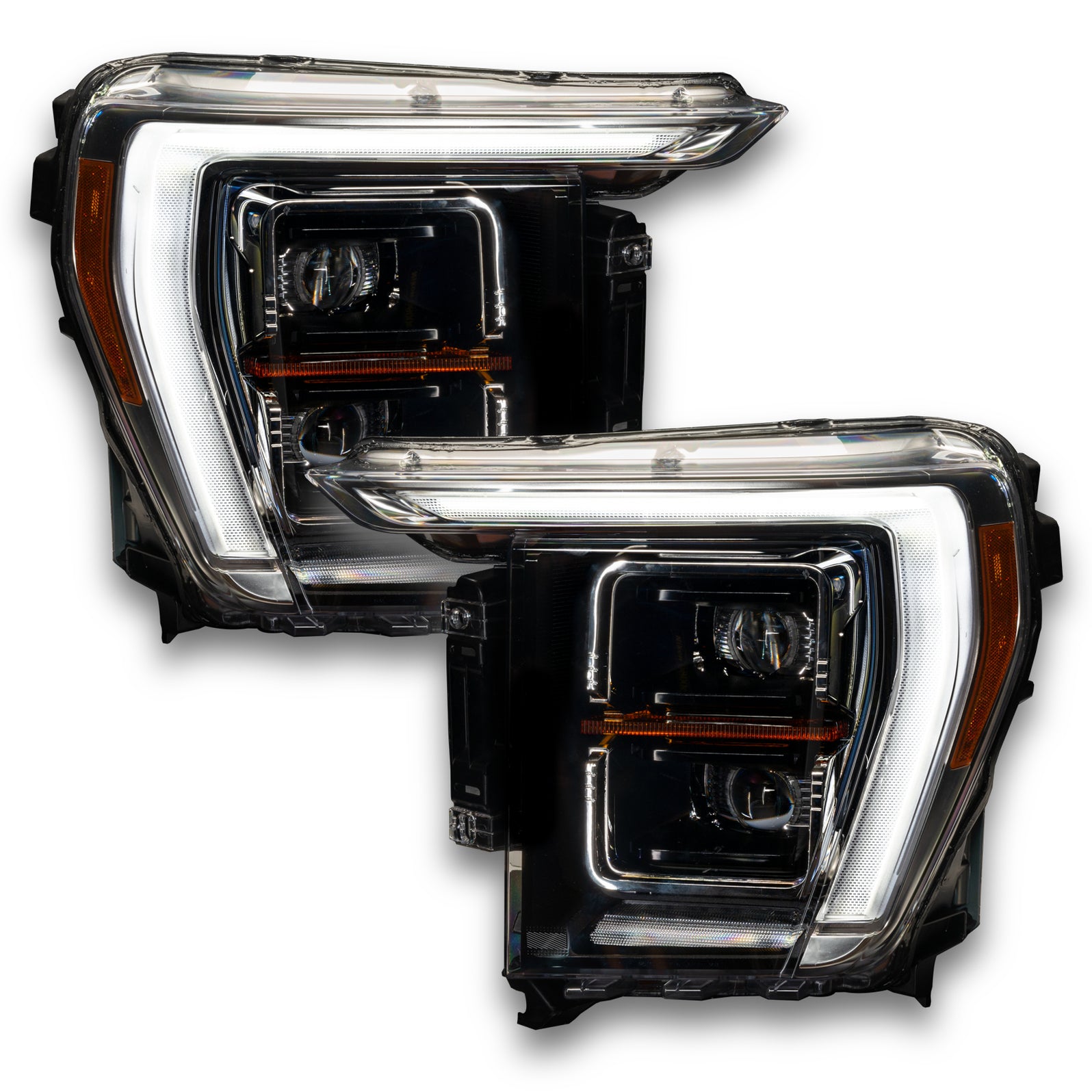 2021-2023 Ford F-150 ColorSHIFT® RGB+W Headlight DRL Upgrade Kit ...
