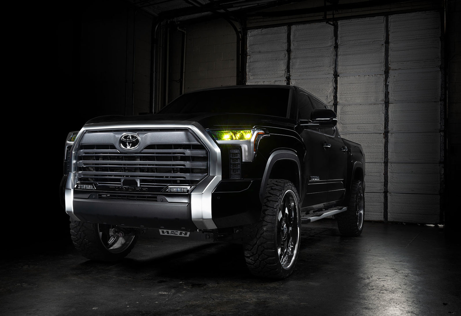2022+ Toyota Tundra ColorSHIFT® RGB Demon Eye Headlight Upgrade ...