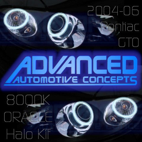 2004-2006 Pontiac GTO LED Headlight Halo Kit | ORACLE Lighting