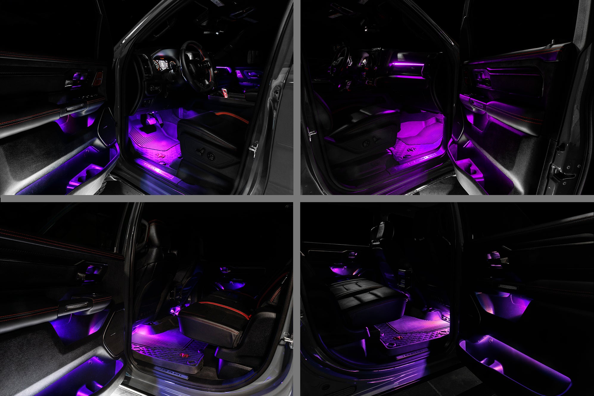 RAM Complete Interior Ambient Lighting ColorSHIFT® RGB Conversion Kit ...