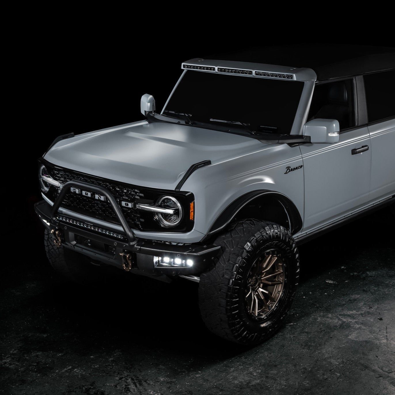2021-2024 Ford Bronco Triple LED Fog Light Kit | ORACLE Lighting