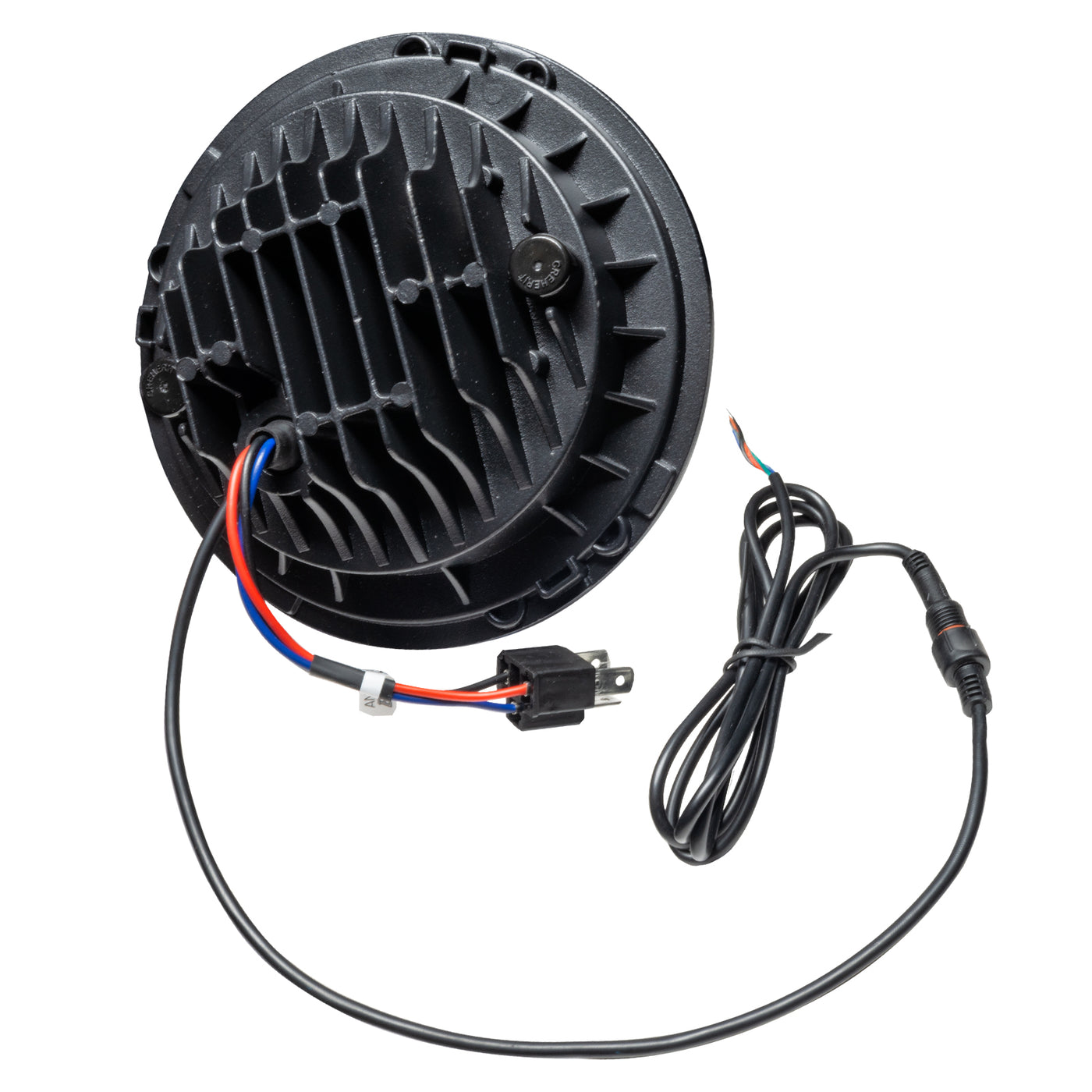 7" High Powered LED Headlights (Pair) - Black Bezel | ORACLE Lighting