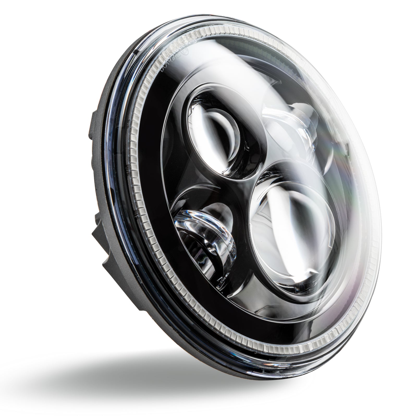 7" High Powered LED Headlights (Pair) - Black Bezel | ORACLE Lighting