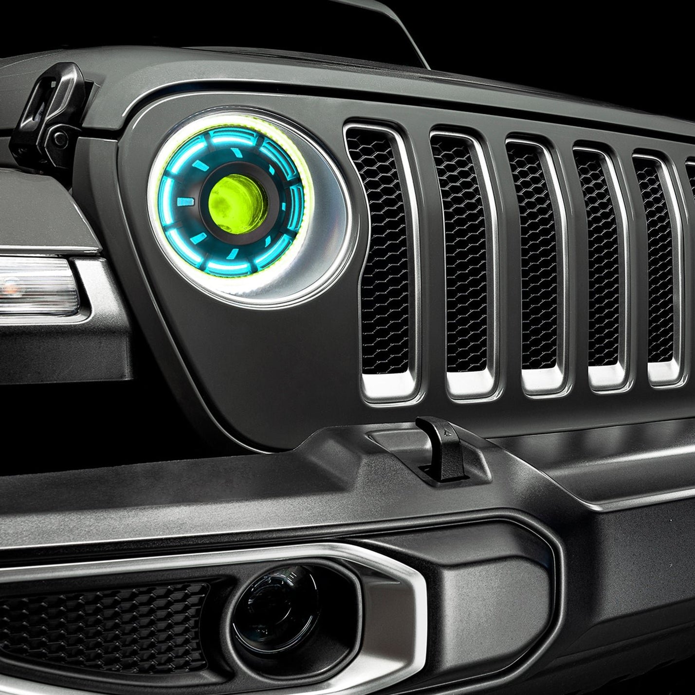 Oculus™ ColorSHIFT® Bi-LED Projector Headlights for Jeep JL / Gladiator ...