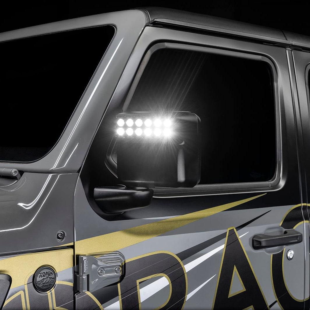 LED Off-Road Side Mirrors for Jeep Wrangler JL / Gladiator JT | ORACLE ...