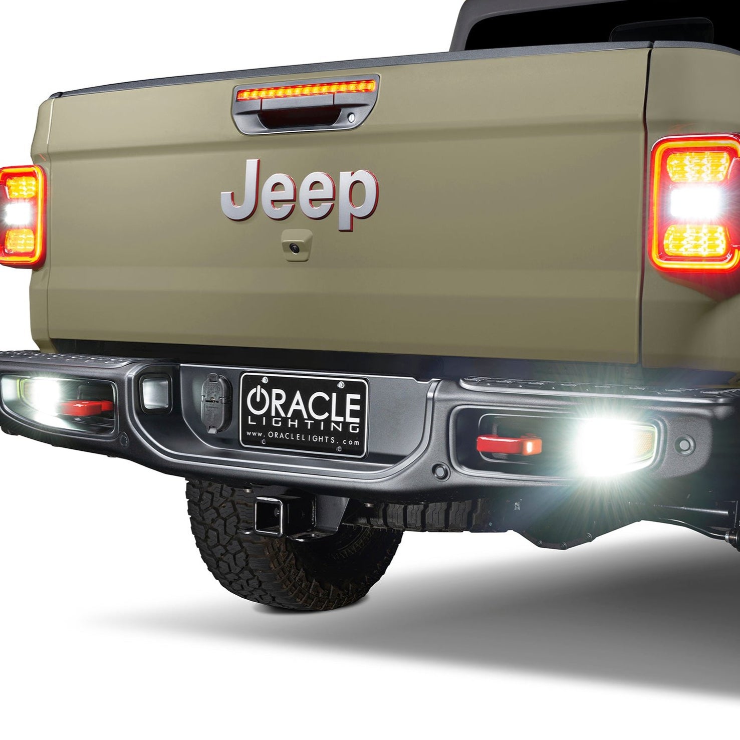 Rear Bumper LED Reverse Lights for Jeep Gladiator JT | ORACLE Lighting