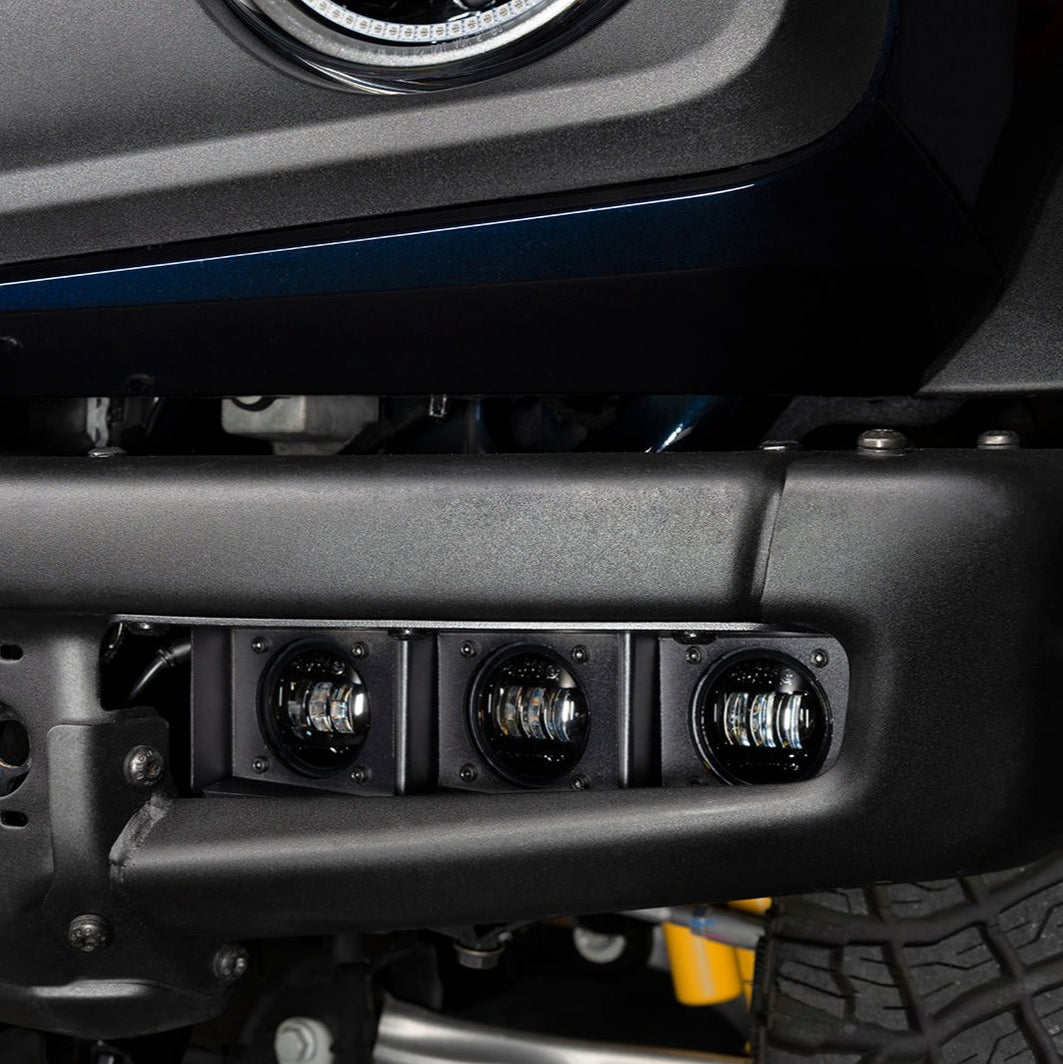 2021-2024 Ford Bronco Triple LED Fog Light Kit | ORACLE Lighting