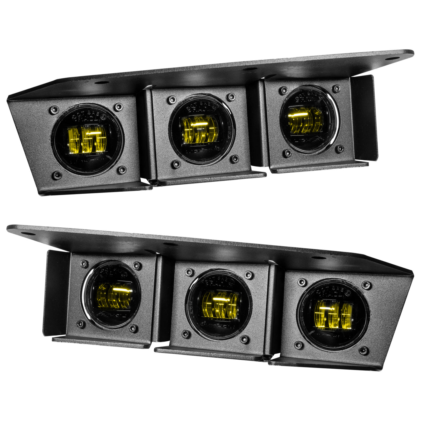 2021-2024 Ford Bronco Triple LED Fog Light Kit | ORACLE Lighting