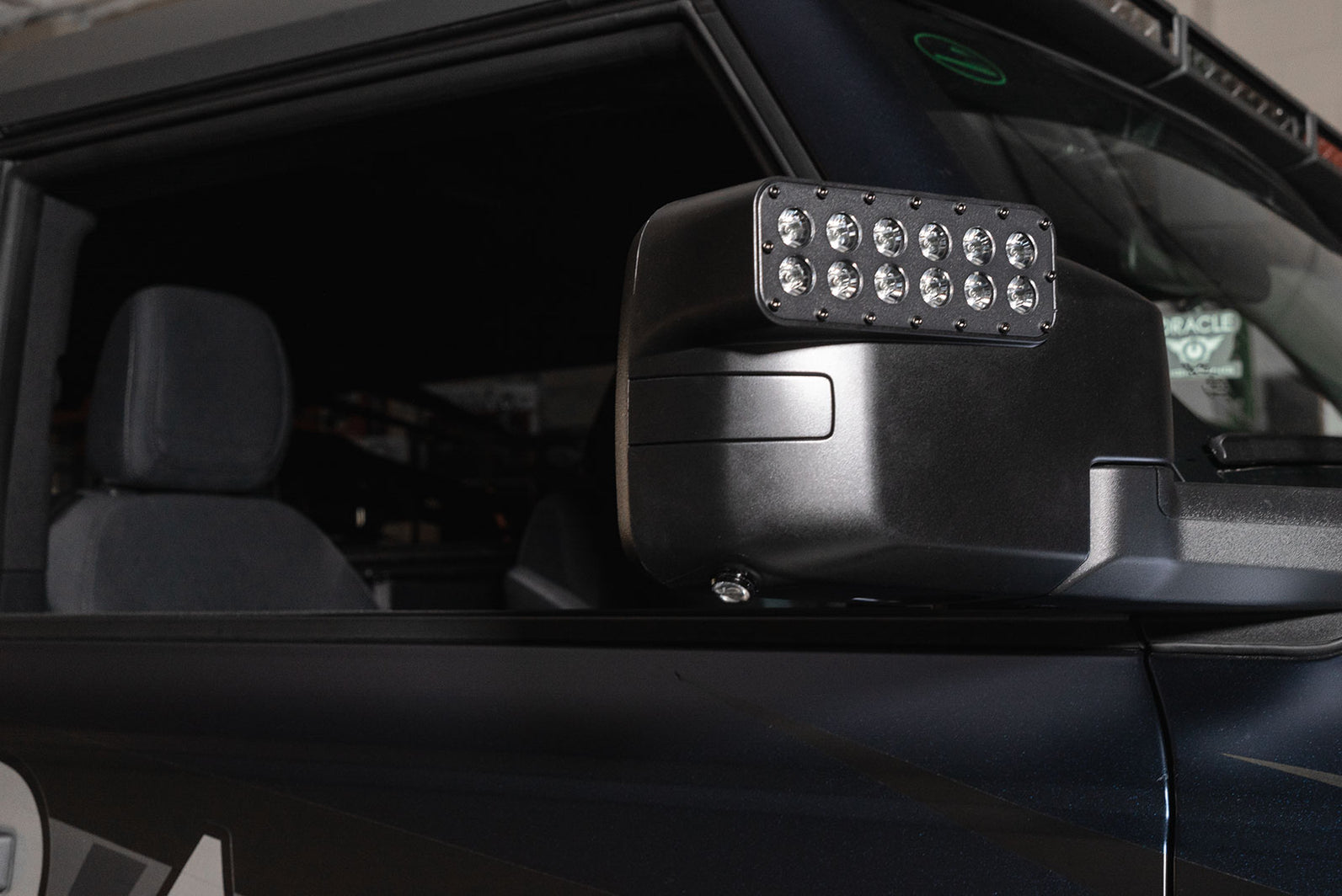 Ford Bronco Puddle LED Upgrade for Off-Road Side Mirror Ditch Lights ...