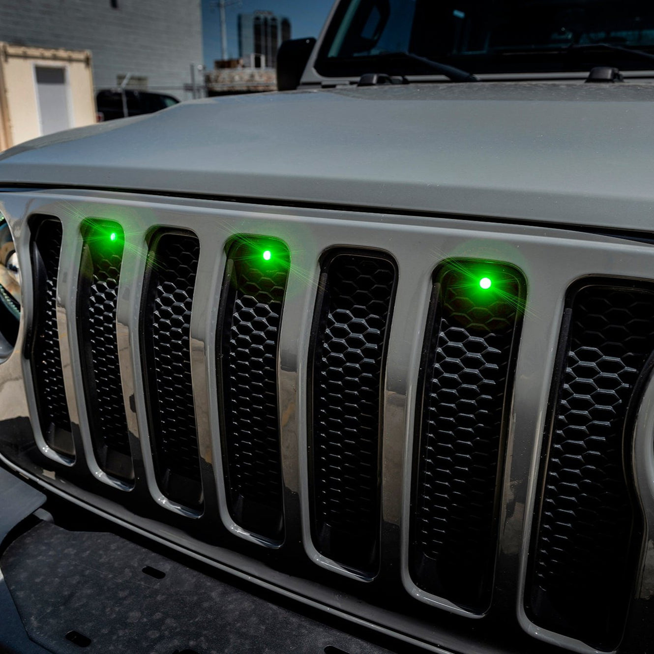 ORACLE Lighting Pre-Runner Style LED Grill Light Kit for Jeep Wrangler