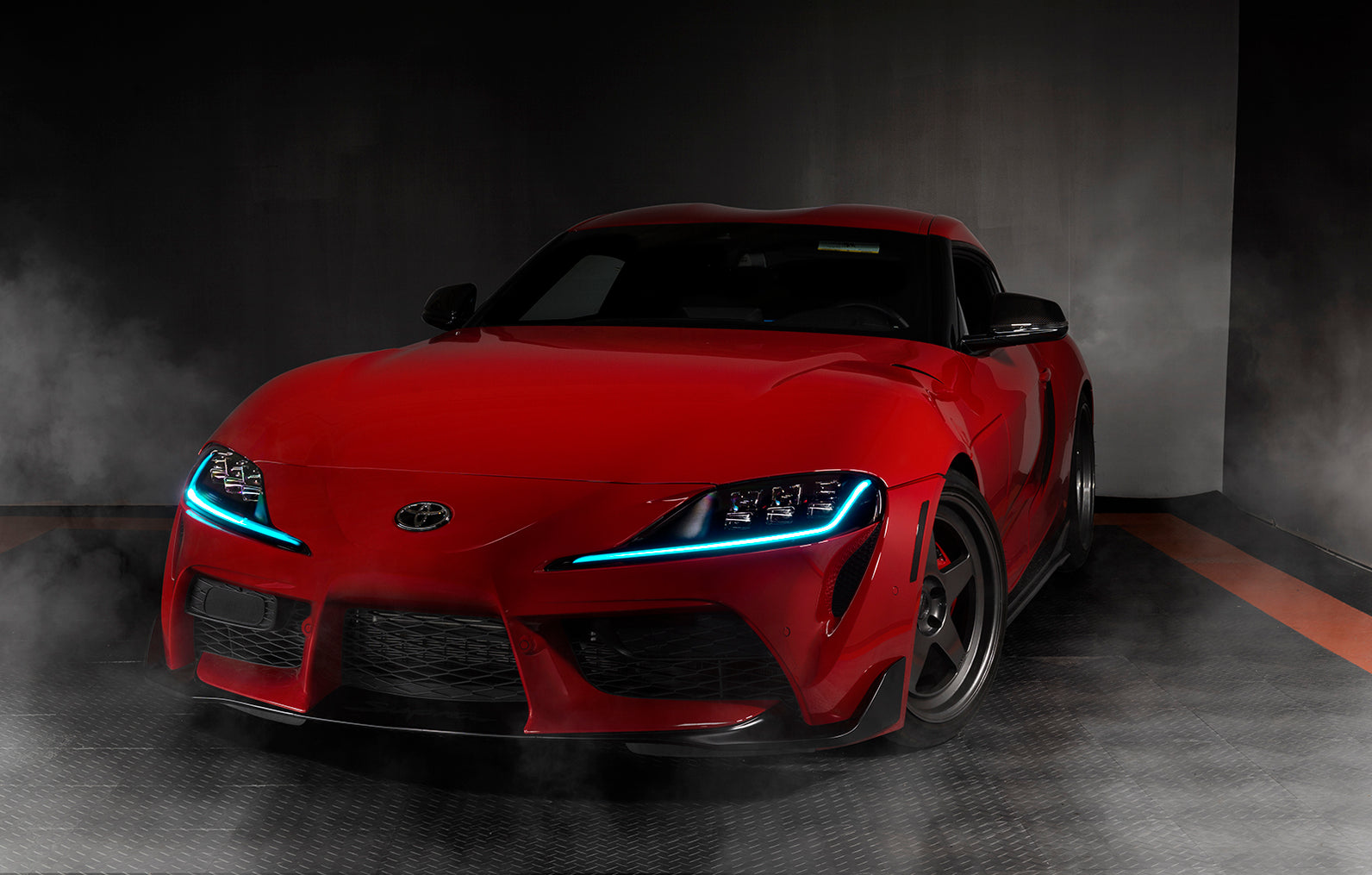 2020-2024 Toyota Supra GR ColorSHIFT® RGB+A Headlight DRL Upgrade Kit ...