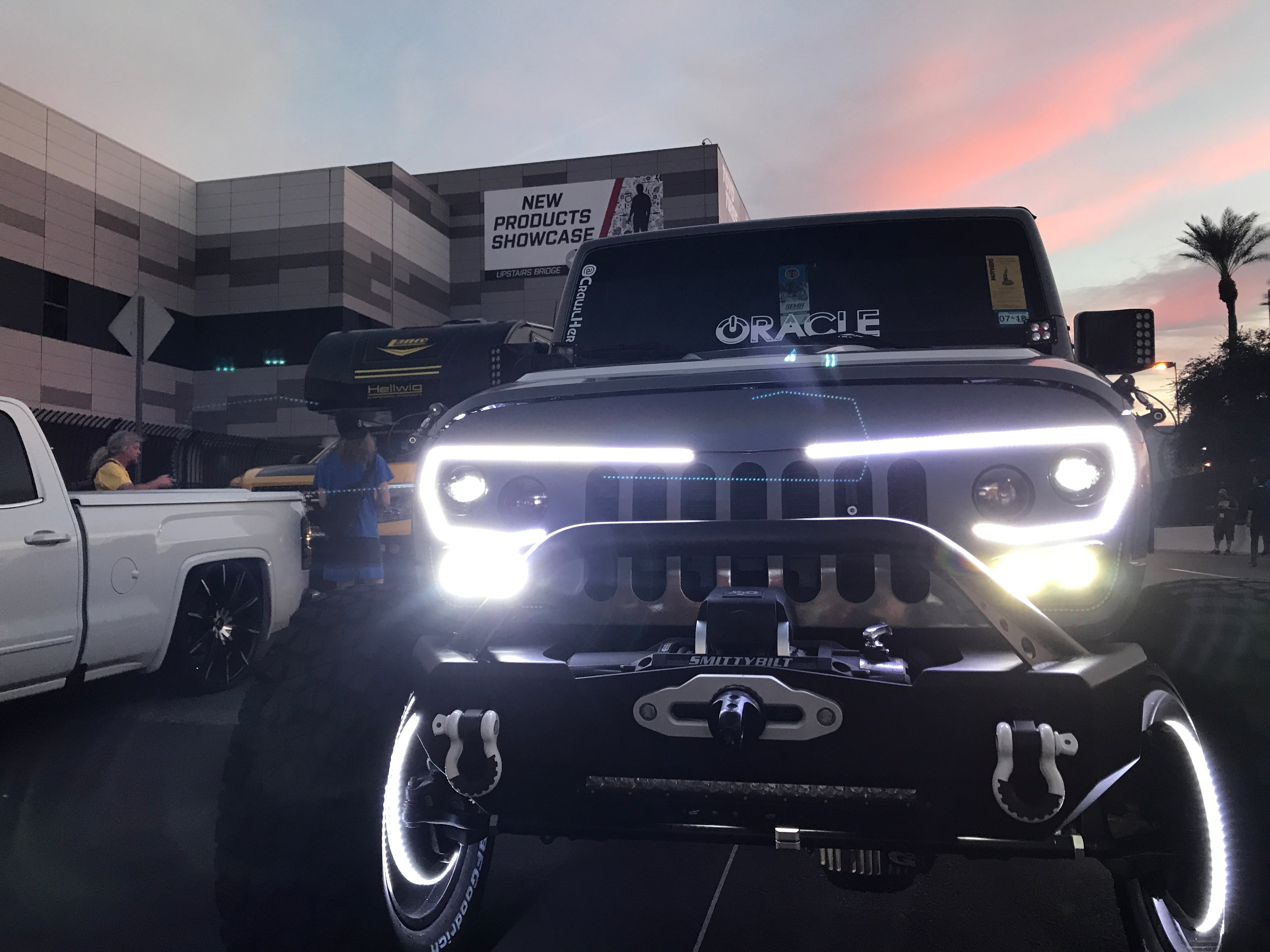 Jeep Wrangler JK Vector Pro-Series LED Grill | ORACLE Lighting