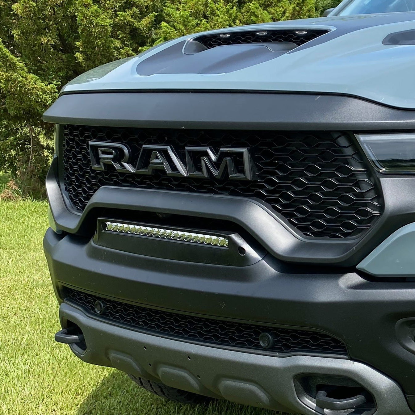 2019+ RAM Rebel/TRX Front Bumper Flush LED Light Bar System from ORACLE ...