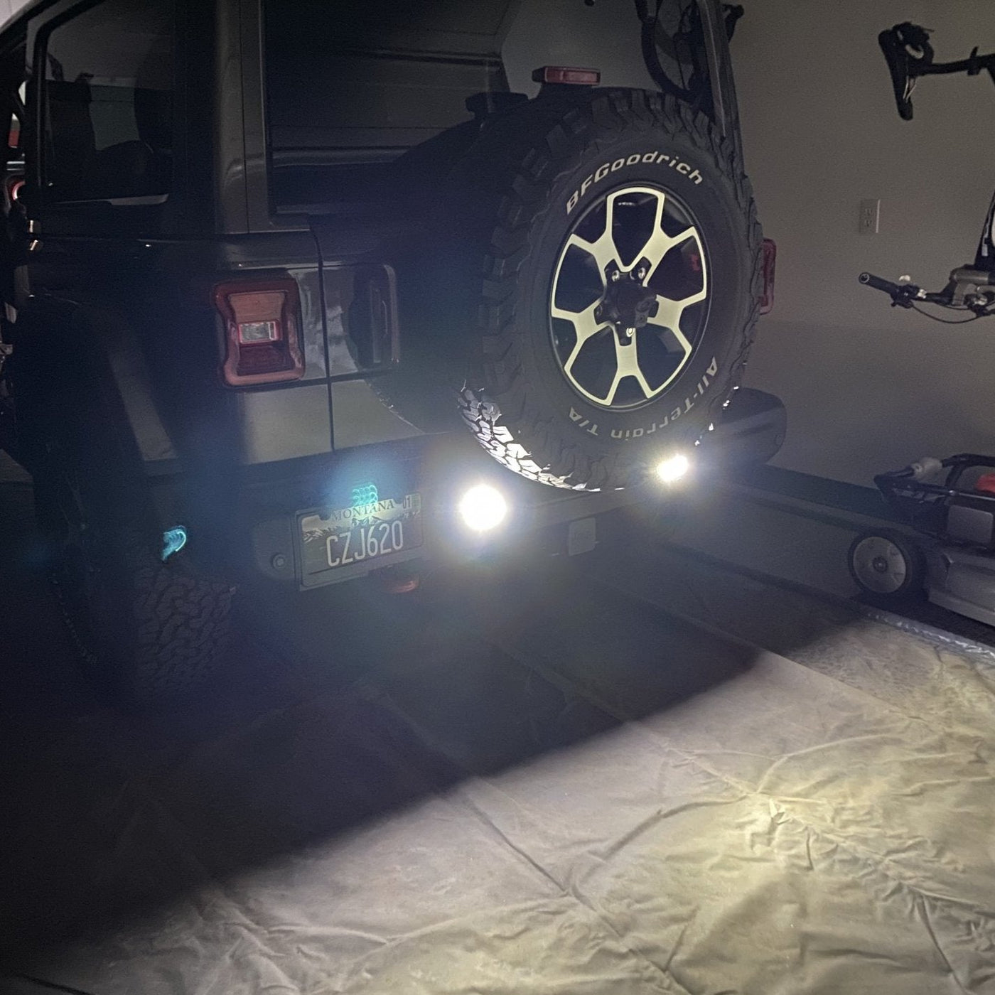 Rear Bumper LED Reverse Lights for Jeep Wrangler JL | ORACLE Lighting