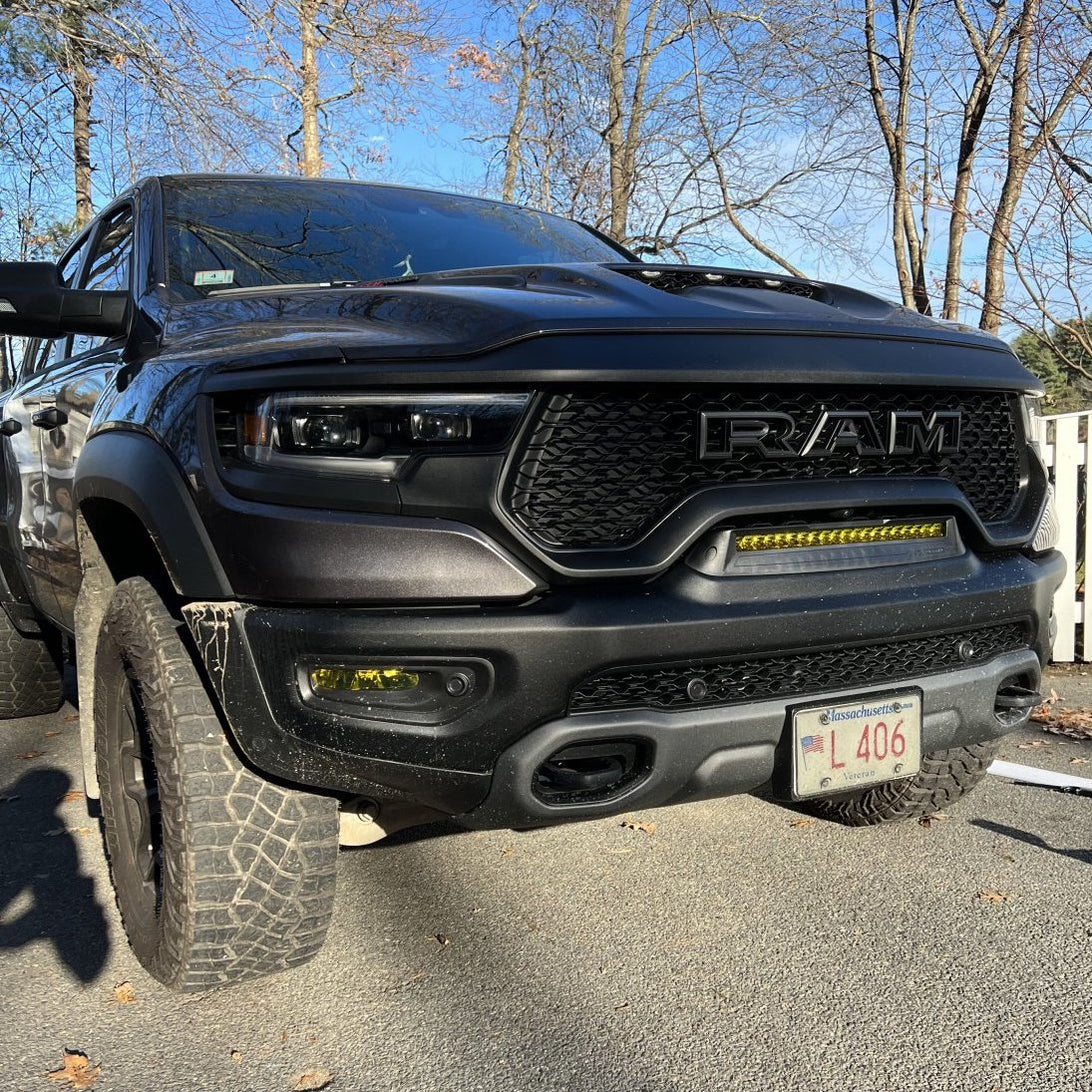 2019+ RAM Rebel/TRX Front Bumper Flush LED Light Bar System from ORACLE ...
