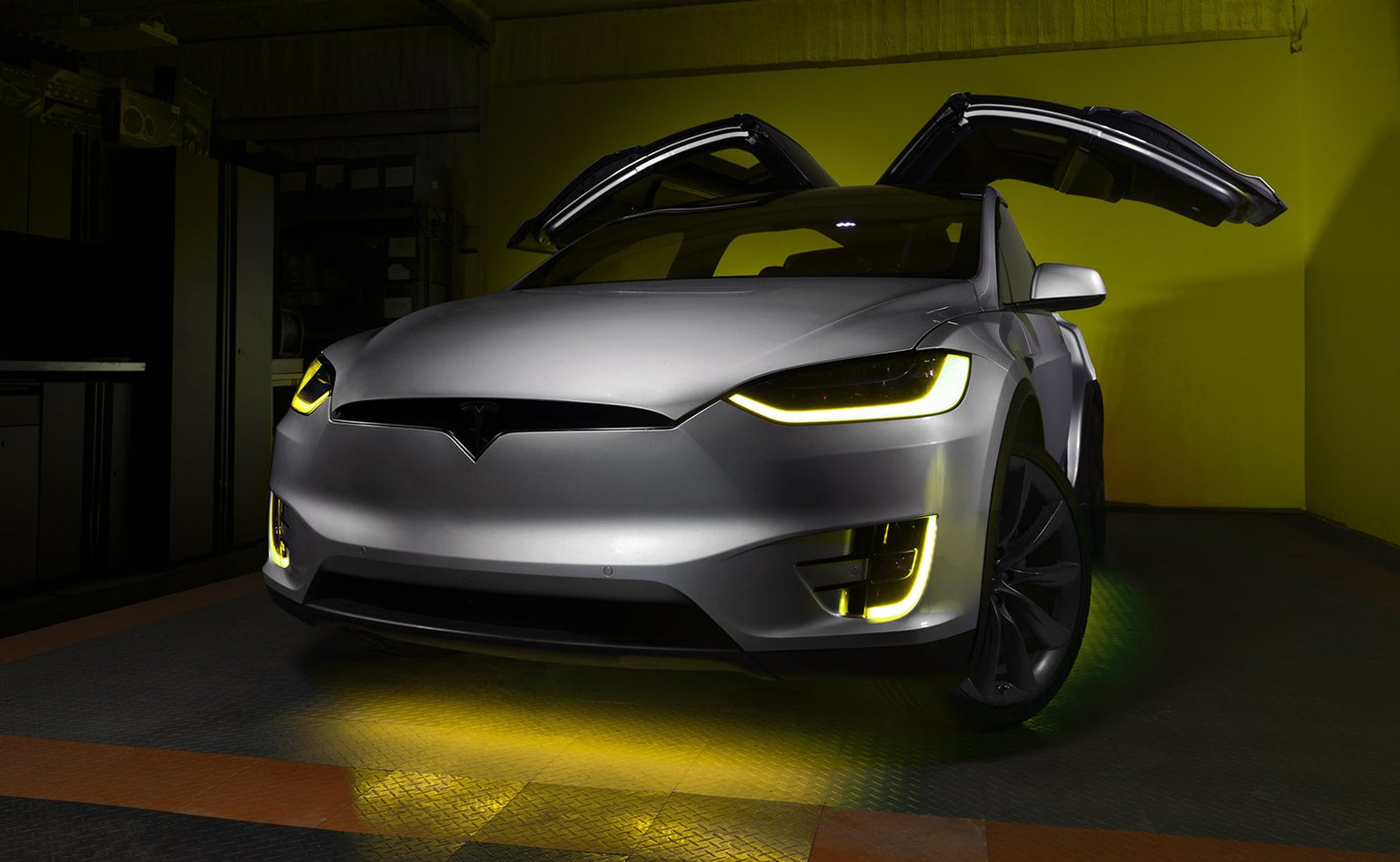 2016-2023 Tesla Model X Dynamic ColorSHIFT® Headlight & Fog Light DRL ...