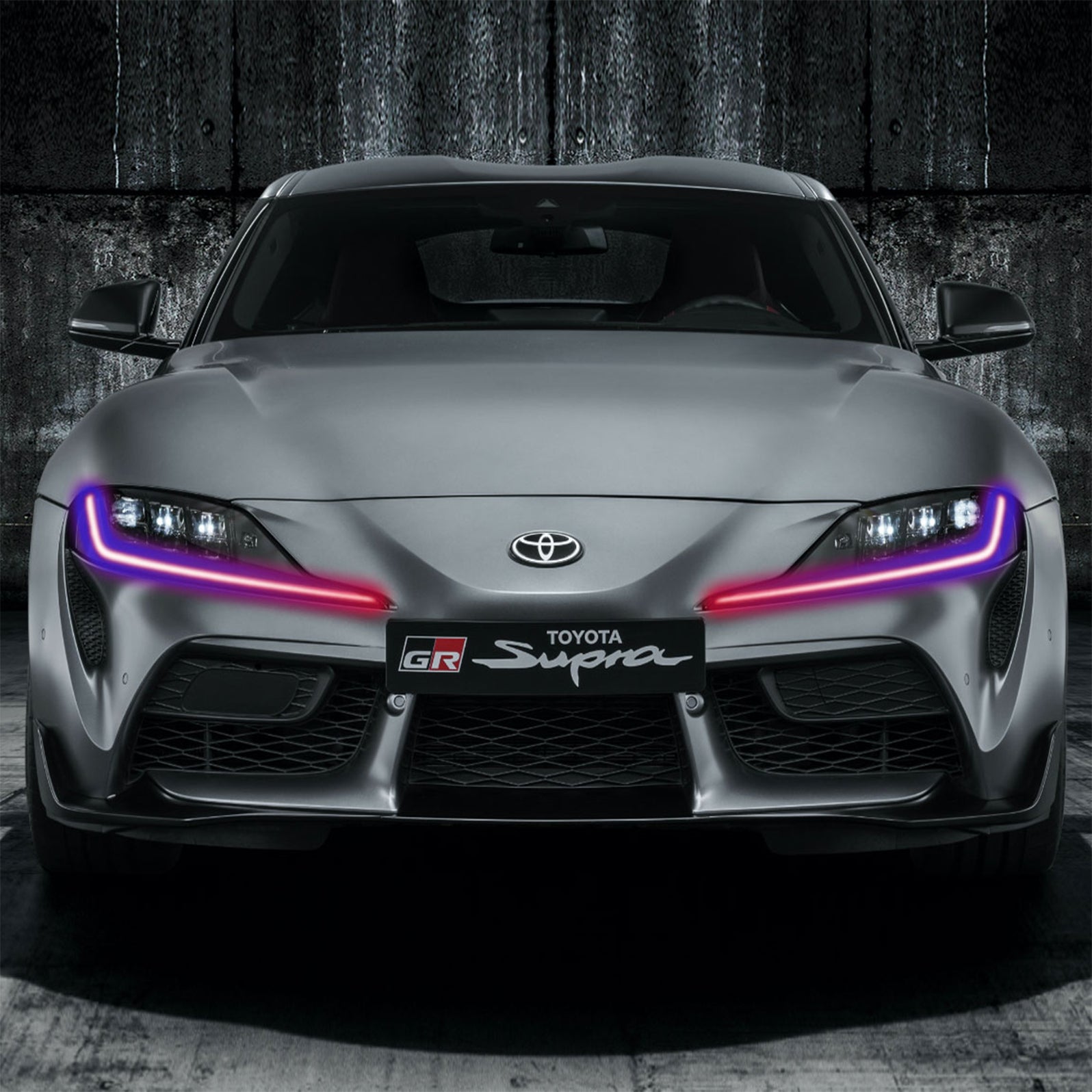 2020-2024 Toyota Supra GR ColorSHIFT® RGB+A Headlight DRL Upgrade Kit ...